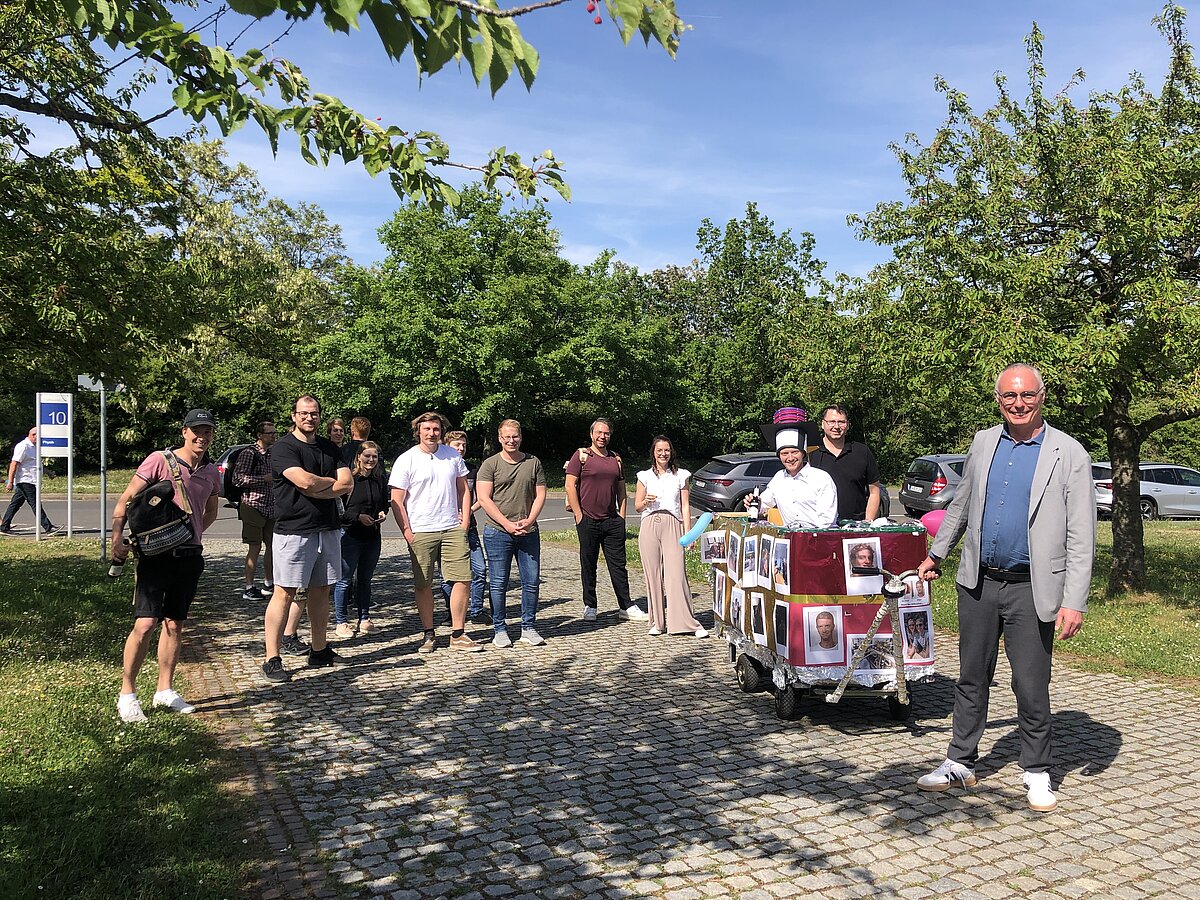 Herzlichen Glückwunsch, Dr. Andreas Bader, zur erfolgreichen Dissertationsverteidigung ...